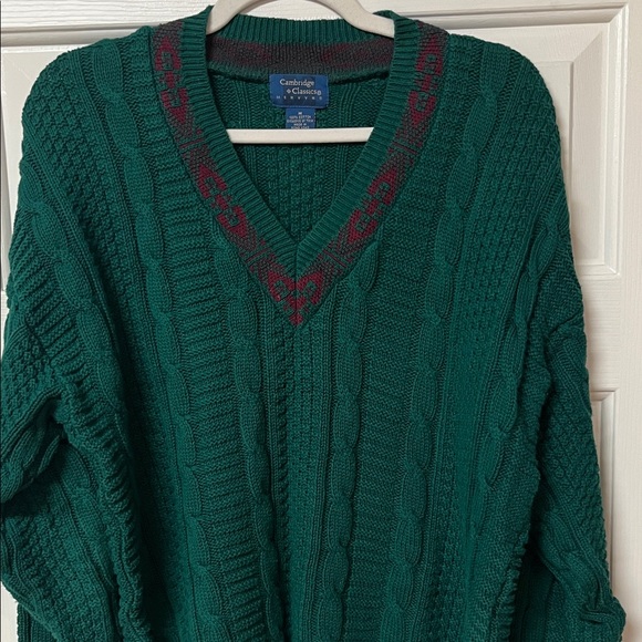 Cambridge Classics | Sweaters | Vintage 8s 90s Cambridge Classics Cable ...